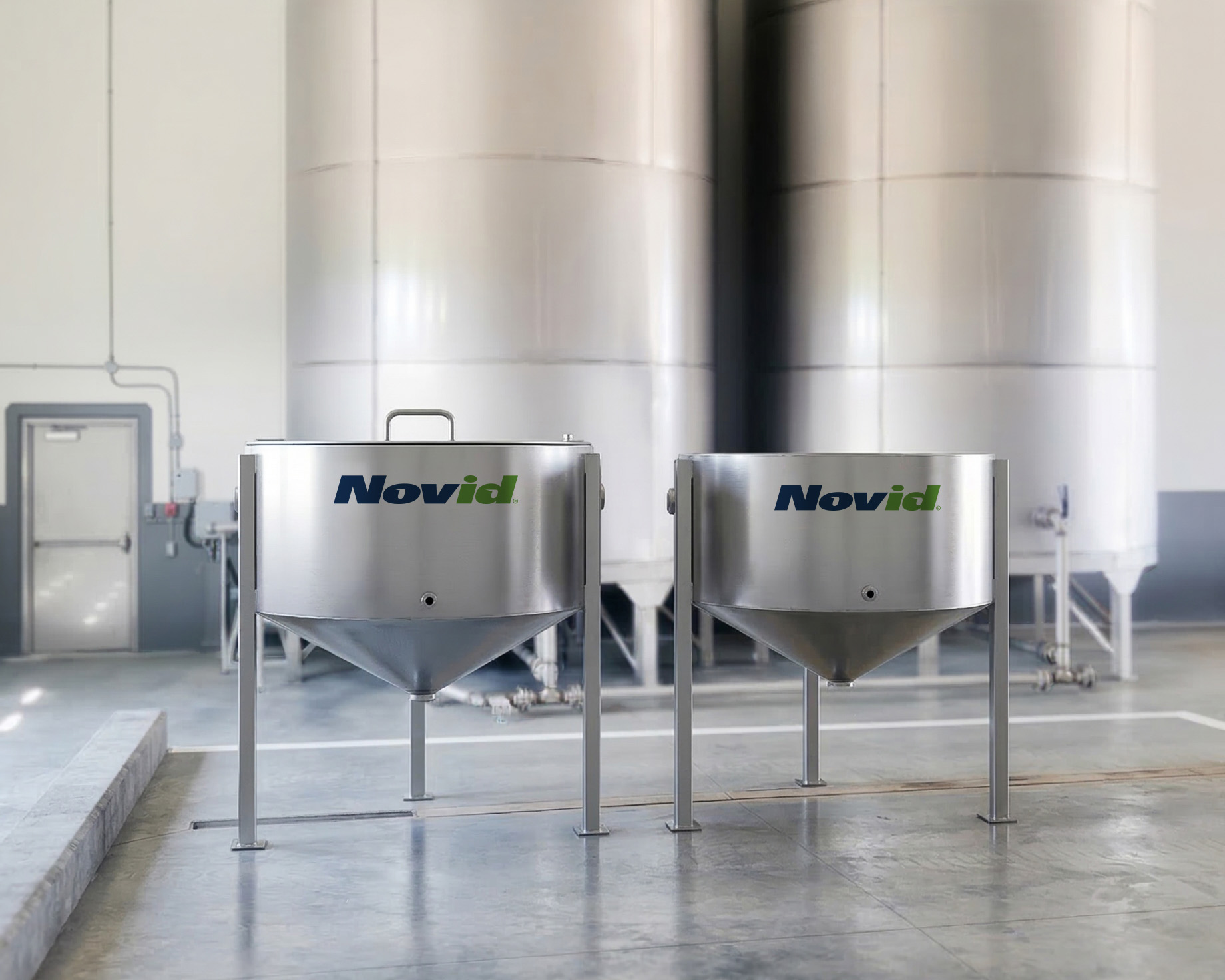 Novid Inc. | Stainless Steel Fertililzer & Chemical Mix Tanks